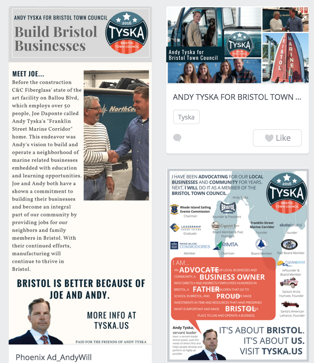 Town Council Campaign – risingT Media and Marketing